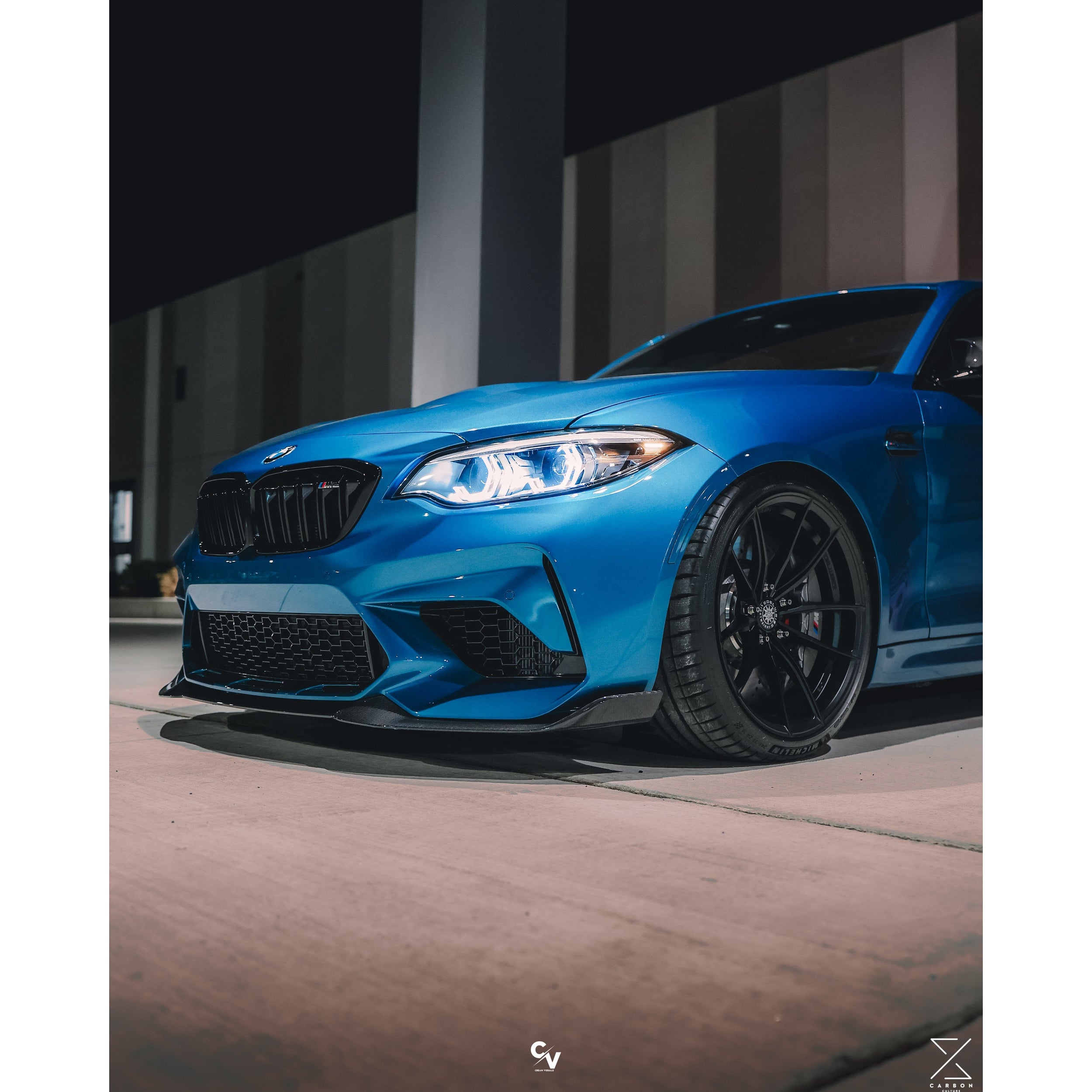Carbon Fiber CS Front Lip - BMW F87 M2 Competition – Carbon Culture Inc.